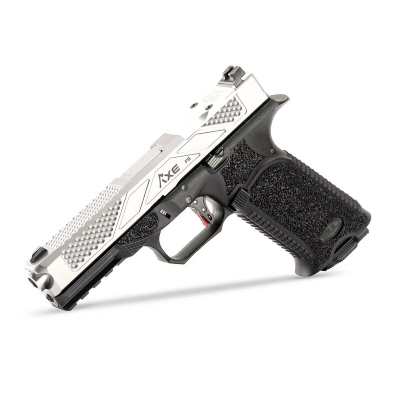 Bul Pistola AXE Hatchet FS Silver Optic Ready cal. 9x19 - Armeria Barbuio
